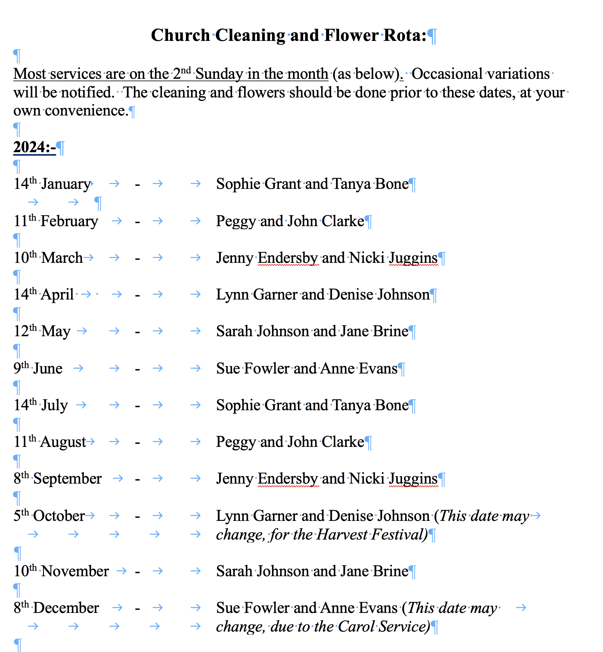Church – Winwick Village